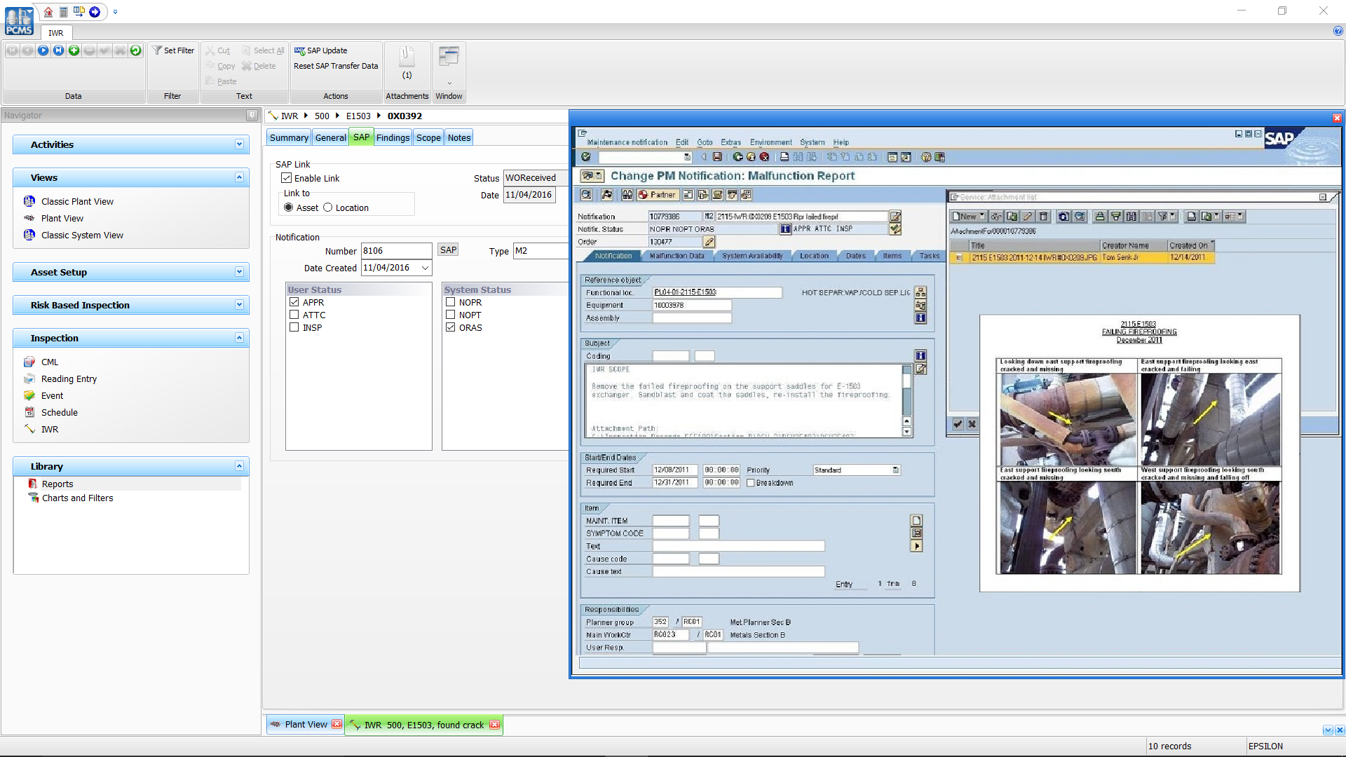 PCMS Integrity Data Capabilities | MISTRAS Group